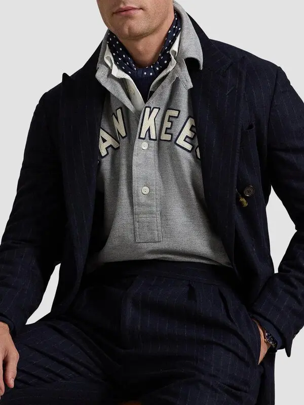 Polo Ralph Lauren Yankees Polo Long-sleeve Top