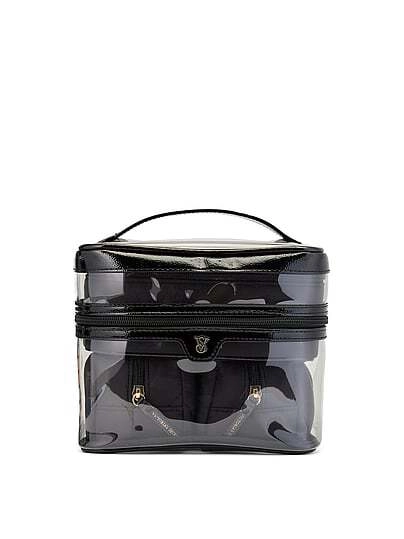 Victoria's Secret 4-piece Makeup Bag - Black