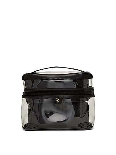 Victoria's Secret 4-piece Makeup Bag - Black