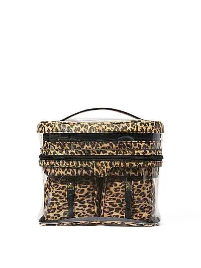 Victoria's Secret 4-piece Makeup Bag - Print