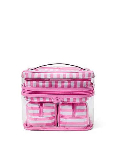 Victoria's Secret 4-piece Makeup Bag - Print