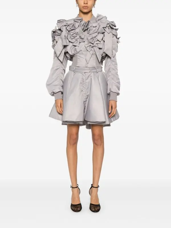 Viktor & Rolf Padded Mini Skirt - Grey