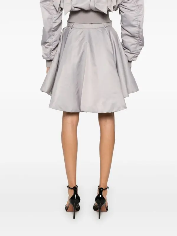 Viktor & Rolf Padded Mini Skirt - Grey