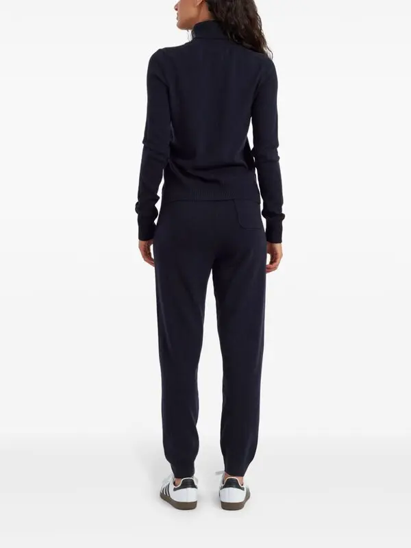 Chinti & Parker Cuffed Track Pants - Blue