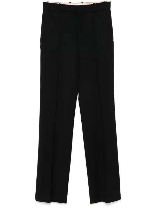 Chloé Virgin-wool Tailored Trousers - Black