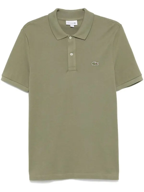 Lacoste Logo-embroidered Polo Shirt - Green