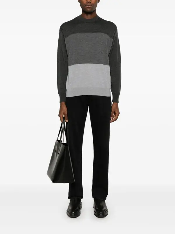 Emporio Armani Colour-block Sweater