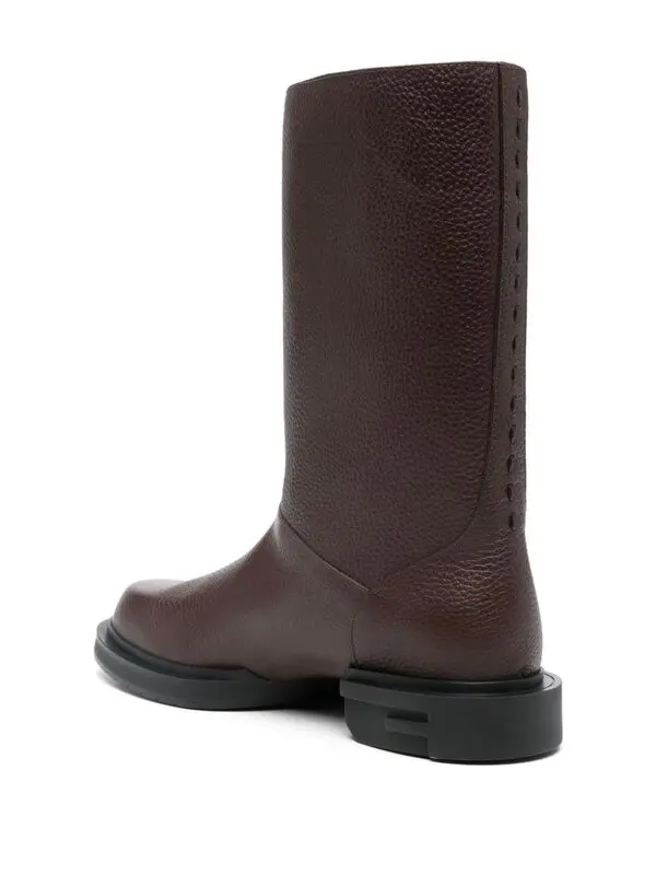 Fendi Frame Mid-calf Boots - Brown