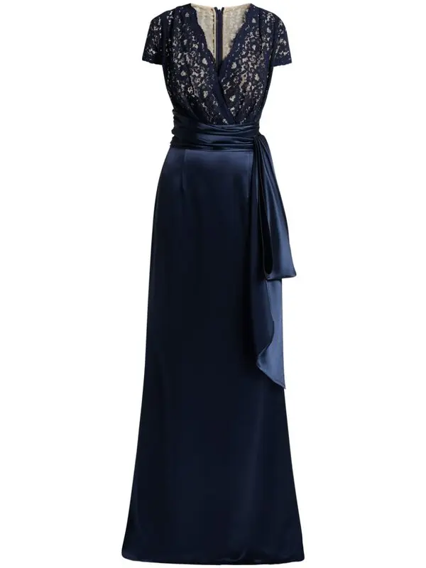 Talbot Runhof V-neck Gown