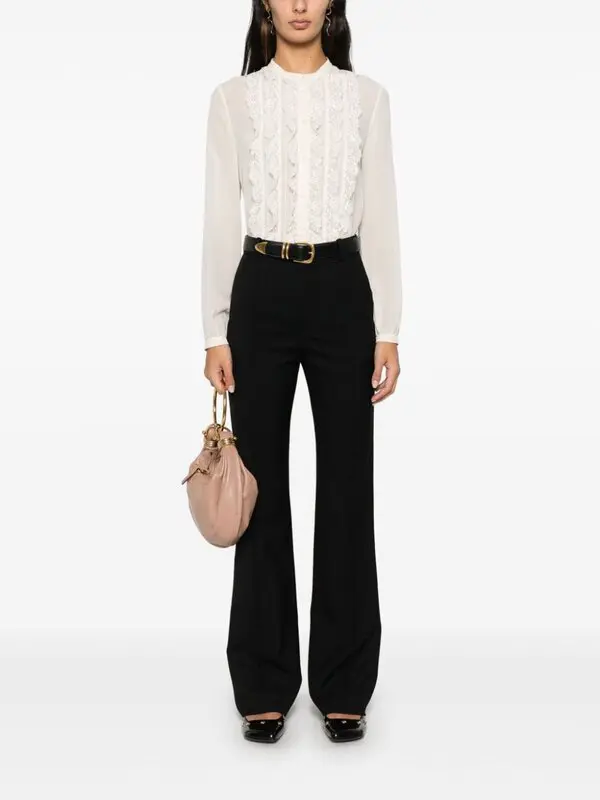 Chloé Ruffled Silk Blouse