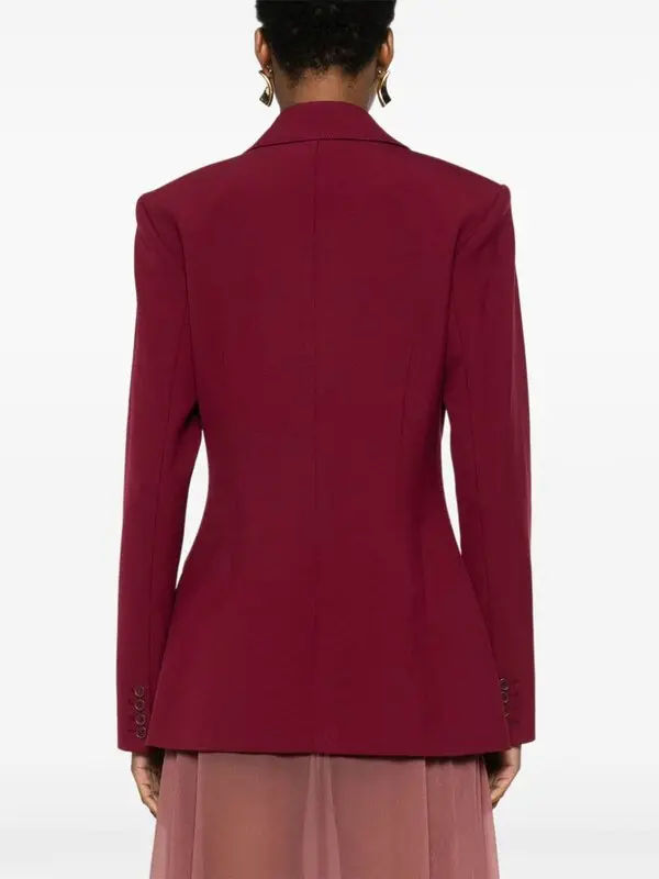 Simkhai Double-breasted Blazer - Red