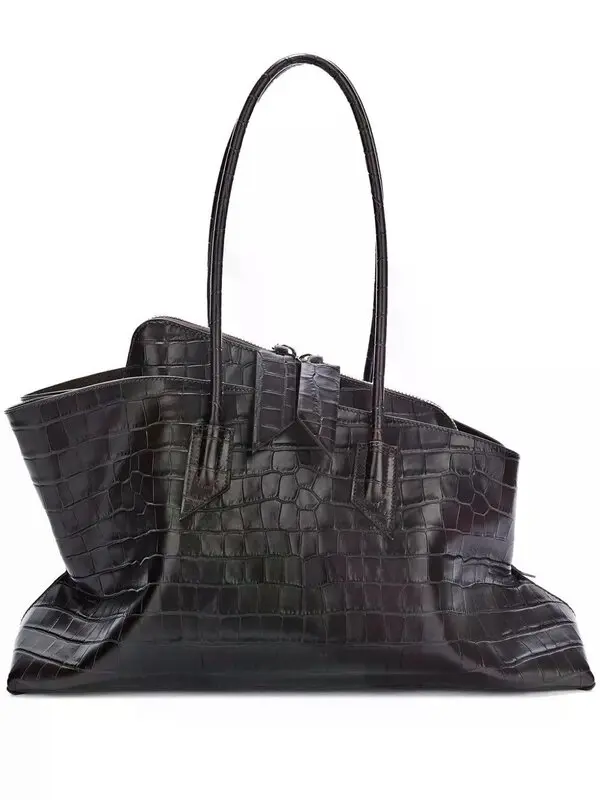 Attico La Passeggiata Medium Tote Bag - Brown