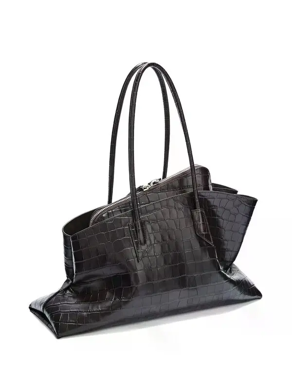 Attico La Passeggiata Medium Tote Bag - Brown