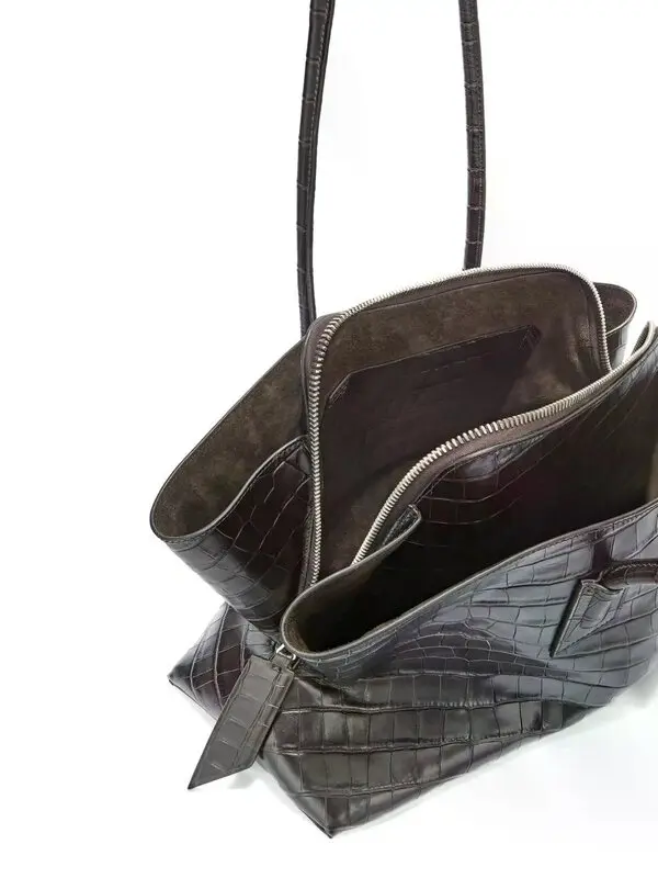 Attico La Passeggiata Medium Tote Bag - Brown