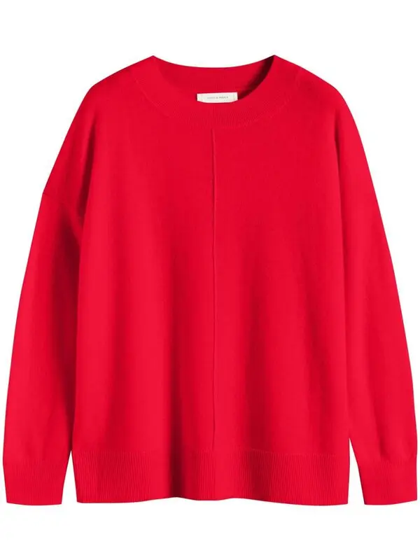 Chinti & Parker Slouchy Jumper - Red