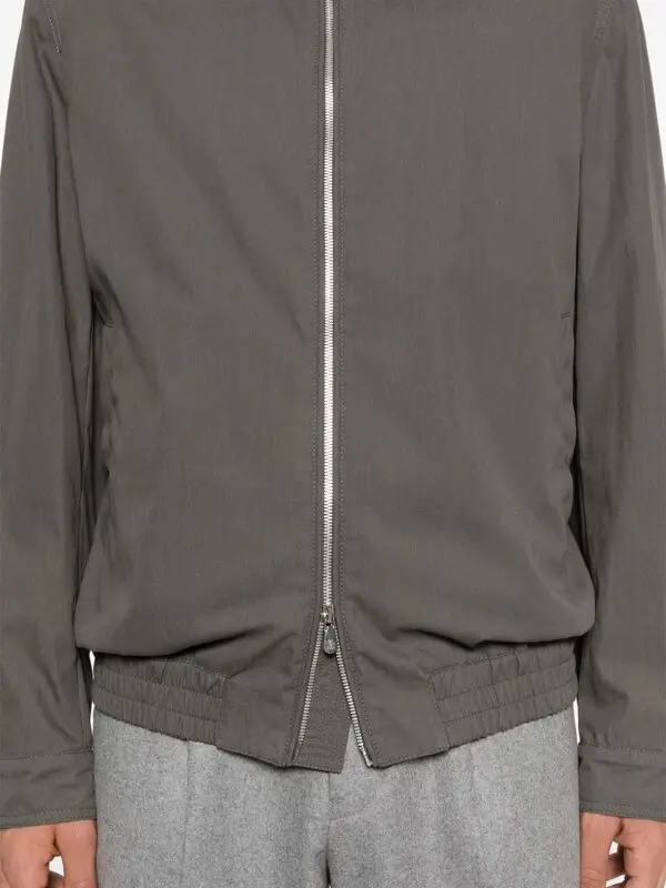 Brunello Cucinelli Gabardine Bomber Jacket
