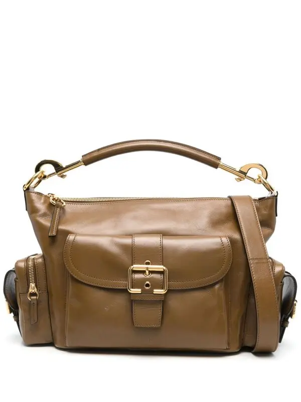 Chloé Camera Tote Bag - Brown
