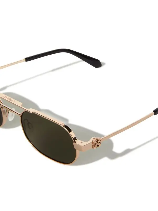 Off-White Vaiden Sunglasses - Gold