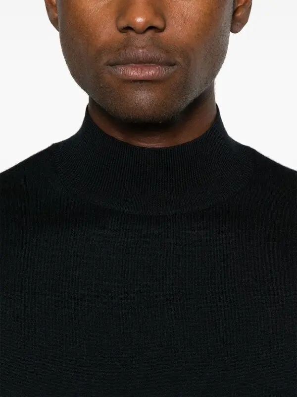 Emporio Armani Mock-neck Sweater