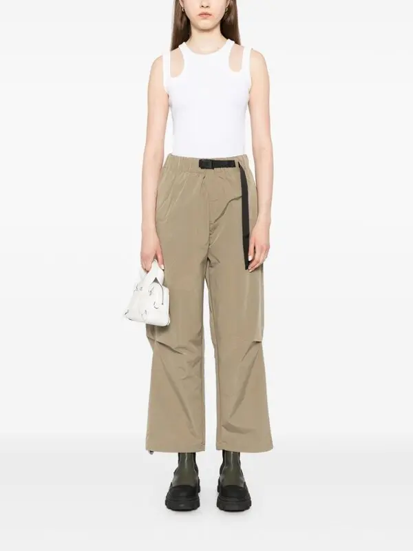 GROUND ZERO Belted Straight-leg Cargo Pants