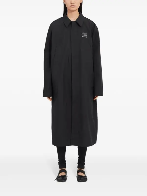 MM6 MAISON MARGIELA X SALOMON Classic-collar Trench Coat