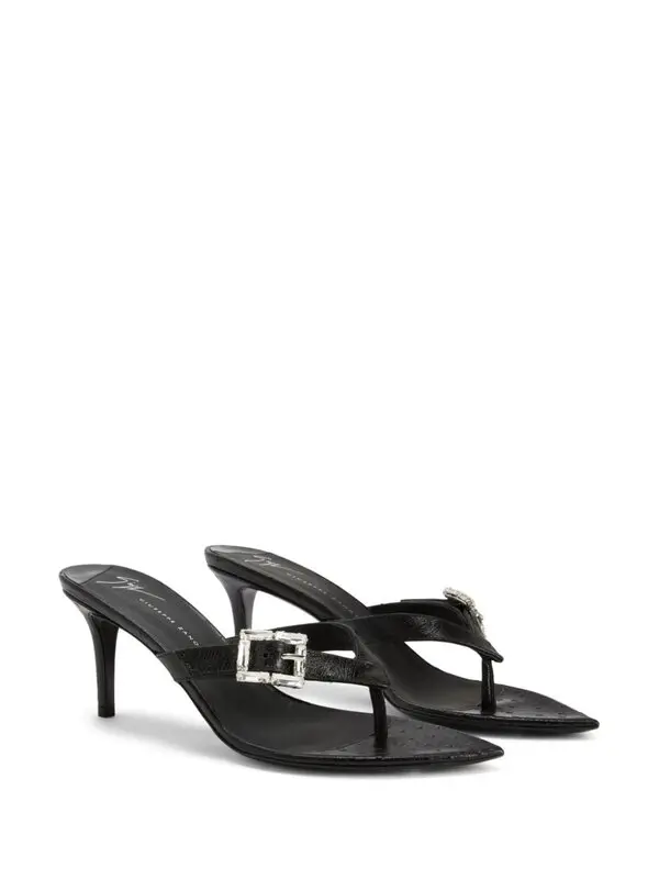GIUSEPPE ZANOTTI Naomee 70mm Leather Sandals