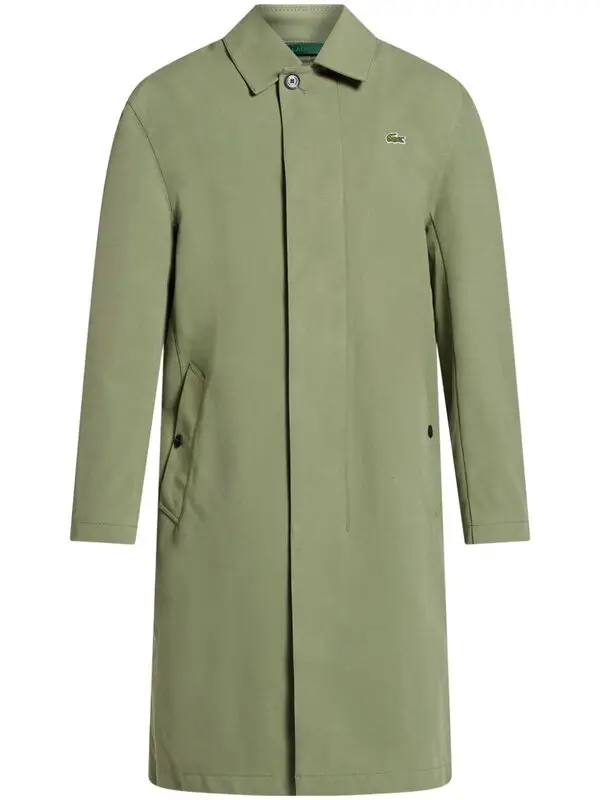 Lacoste Water-repellent Windproof Trench Coat