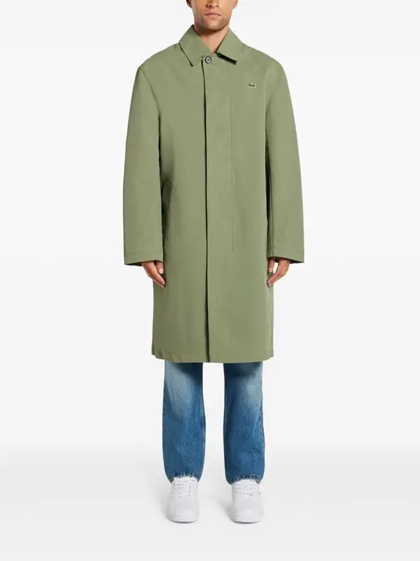 Lacoste Water-repellent Windproof Trench Coat