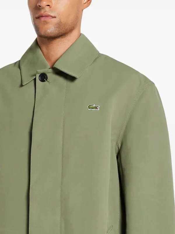 Lacoste Water-repellent Windproof Trench Coat