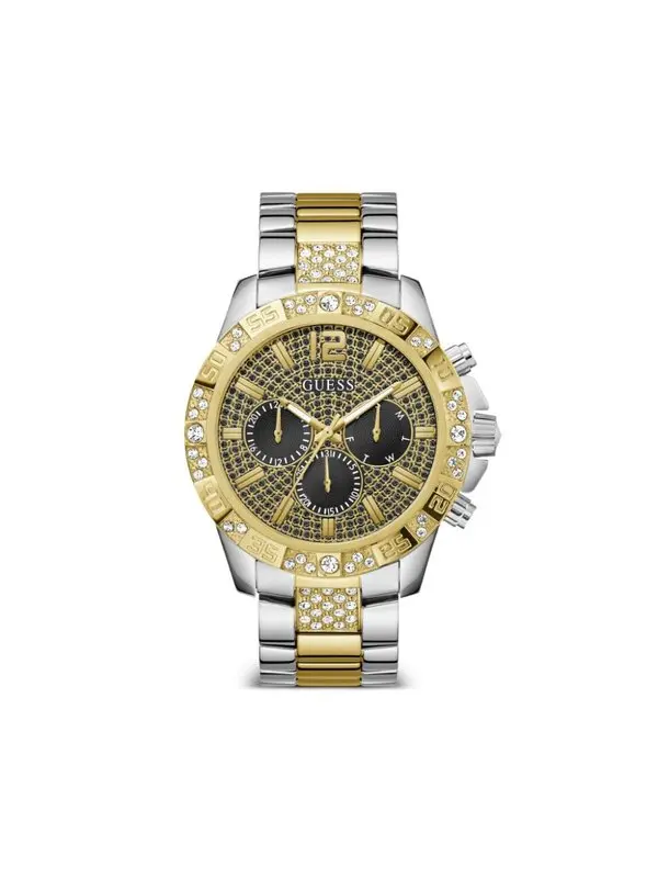 Guess Majestic 48mm Chronograph Watch - Black