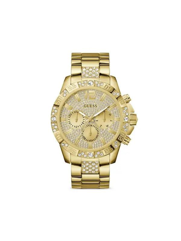 Guess 48mm Chronograph Watch - Neutrals