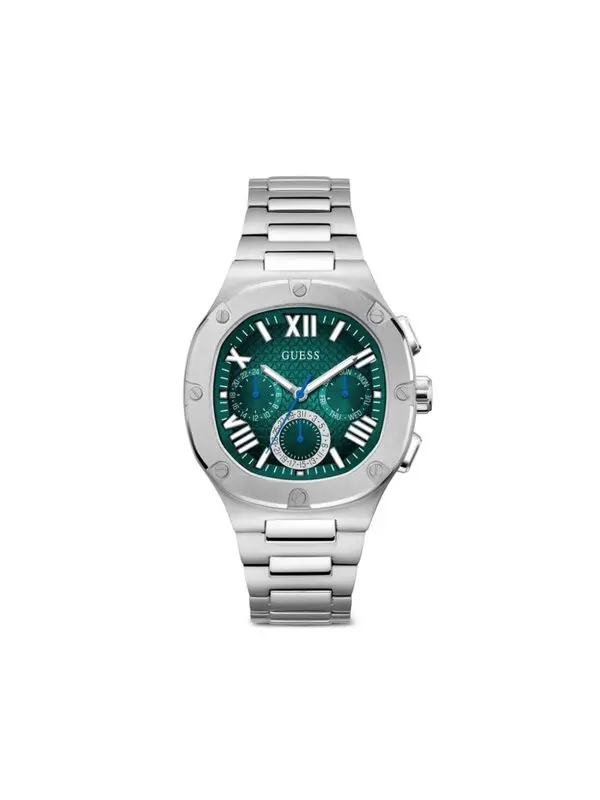 Guess Headline 42mm Chronograph Watch - Green