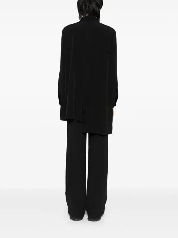 Yohji Yamamoto Asymmetric Shirt - Black