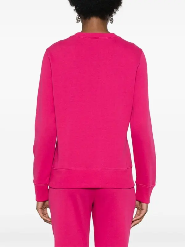 Versace Logo-embroidered Sweatshirt - Pink