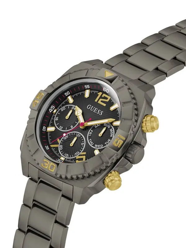 Guess Multifunctional 44mm Chronograph Watch - Black