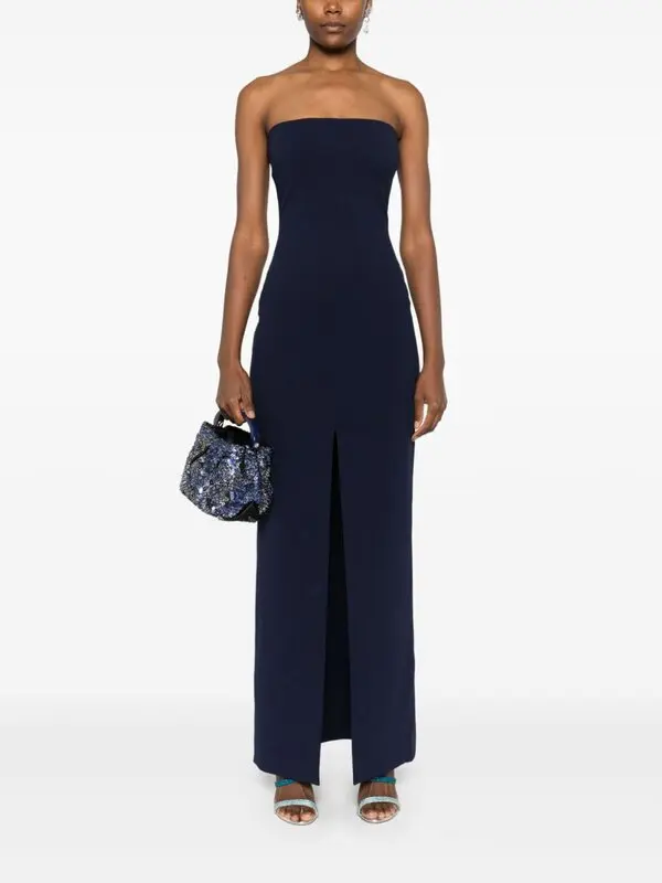 Solace London Bysha Gown - Blue