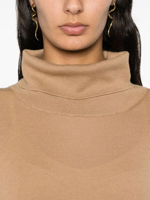 BLANCA VITA Virgin Wool Sweater - Neutrals