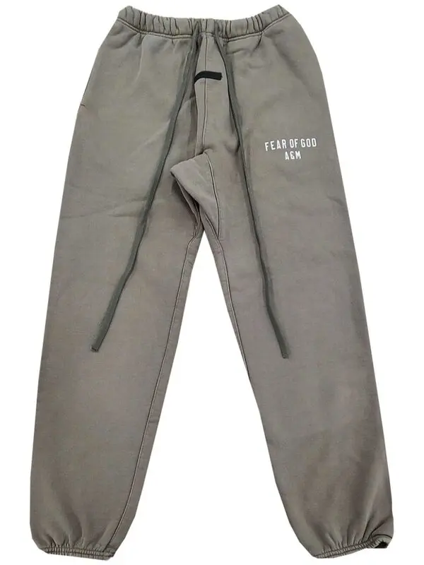 Fear Of God Logo-print Track Pants - Green