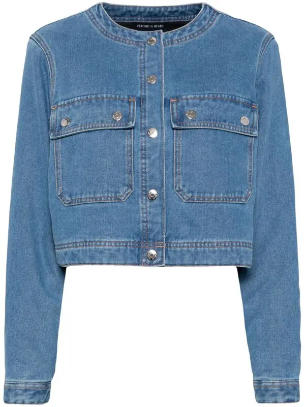 Veronica Beard Denim Jacket - Blue