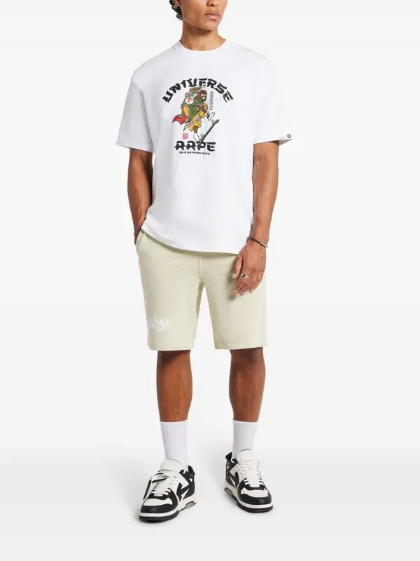 AAPE BY *A BATHING APE Logo-patch Shorts