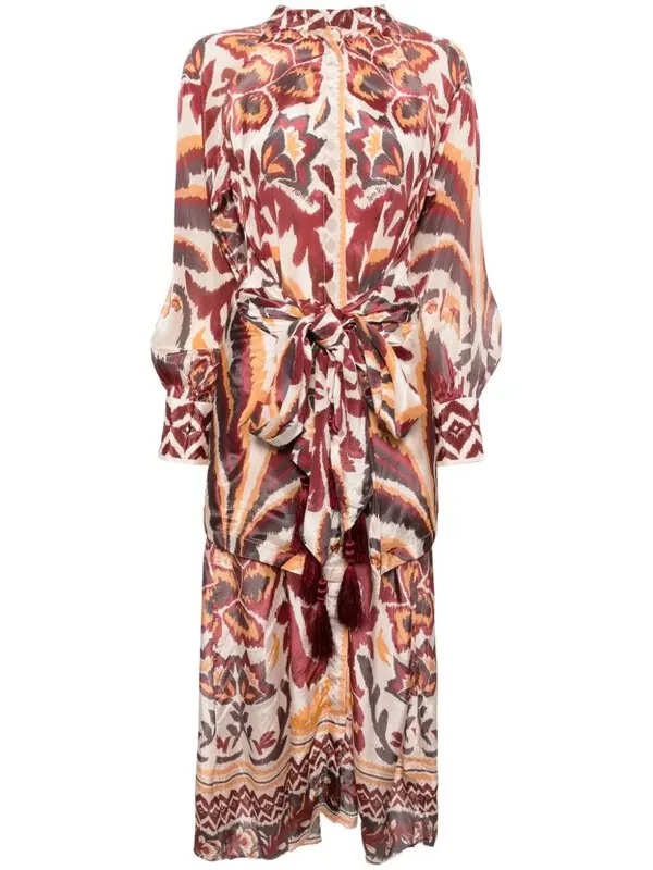 Farm Rio Printed Dimity Dress