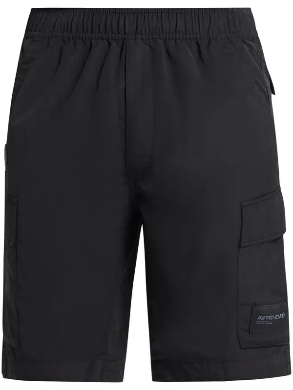 AAPE BY *A BATHING APE Slogan Print Bermudas