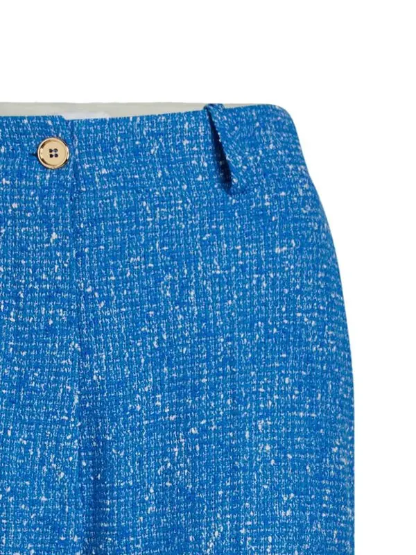 PATOU Iconic Tweed Trousers - Blue