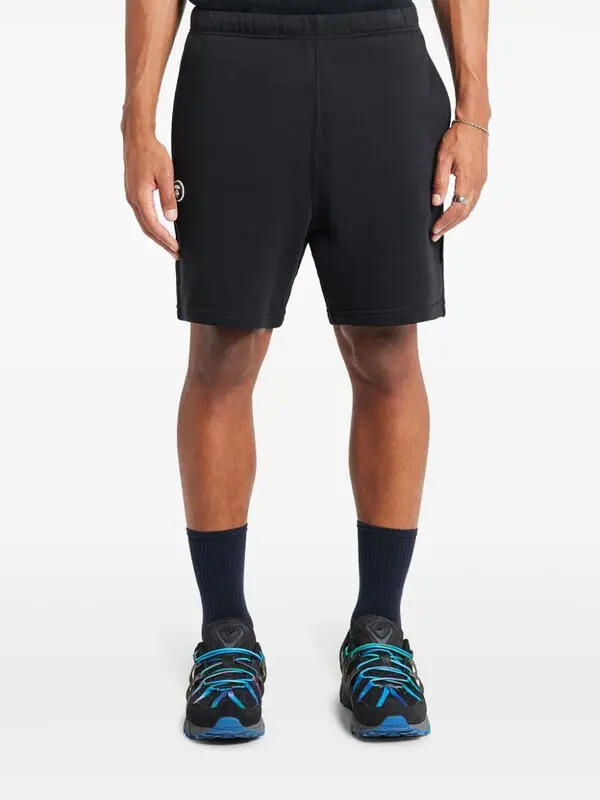 AAPE BY *A BATHING APE Milo-patch Track Shorts - Black