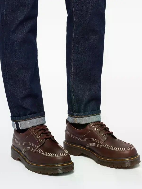 Dr. Martens Lowell Derby Shoes - Brown