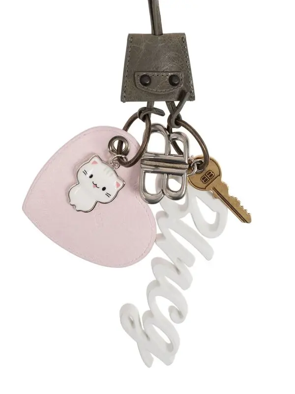 Balenciaga Charms Keyring - Green | Editorialist