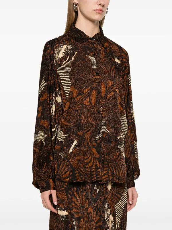 MES DEMOISELLES Abyss Jacquard Shirt