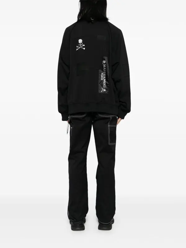 MASTERMIND WORLD Zip-up Jacket - Black