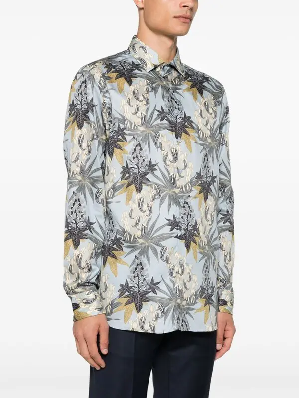 Etro Foliage-print Shirt
