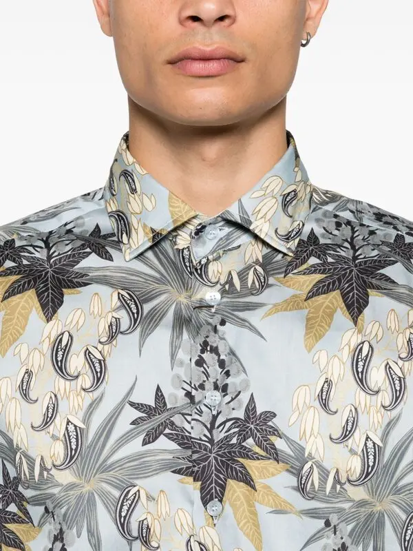 Etro Foliage-print Shirt